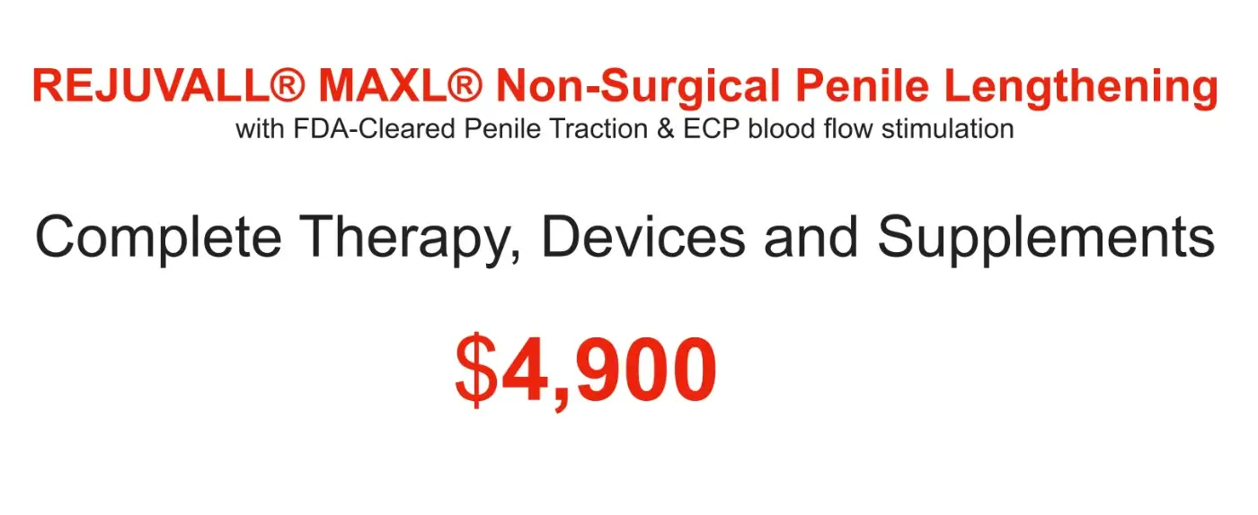 Penis Enlargement Cost: Non-Surgical Rejuvall